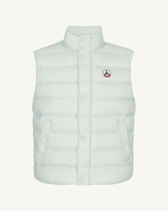 Jott Doudoune l&eacute;g&egrave;re sans manches Menthe poivr&eacute;e Thomas - Taille XXL