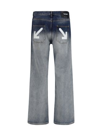Off-white Half Arrow Jeans - Blue