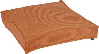 H.O.C.K. Jonny Matratzen- und Palettenkissen - Feiner Cordstoff, (Honey-orange, 60x60x10cm)