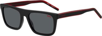 HUGO BOSS unisex, Accessoires, Noir, Taille: 54 MM HG 1297/S Lunettes de soleil