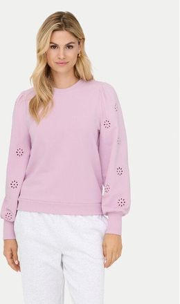 Only Sweatshirt Femme 15315687 Rosa Regular Fit