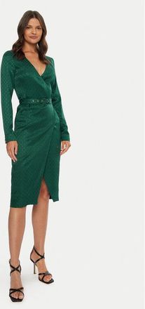 Guess Coctailkleid 4BGK16 7169A Gr&uuml;n Regular Fit