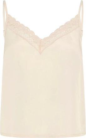 Part Two Femme, Tops, Beige, Taille: 42 FR Chêne Français Blouse à Bretelles Réglables