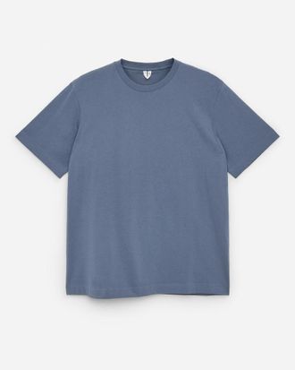 Arket Lockeres T-Shirt 220 GSM -Blau