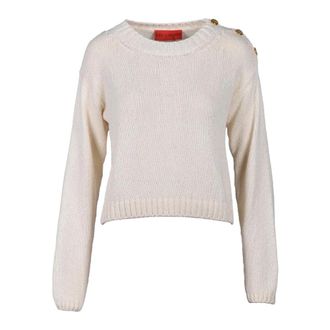 Wild Cashmere Pullover - - Knitwear - Damen - Beige - S
