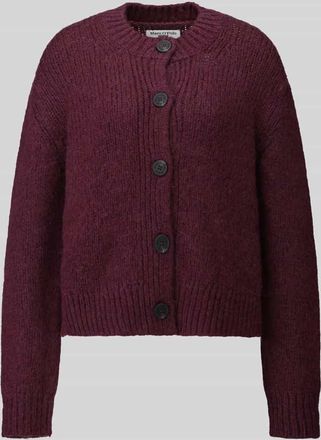 Marc O'Polo Denim Regular Fit Strickjacke aus Schurwoll-Mix mit Alpaka-Anteil
