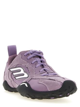 Balenciaga Womens Purple Polyester Athletic Sneakers