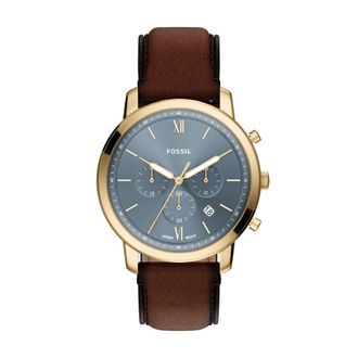 Fossil Uhr Fossil Neutra FS6162 Braun