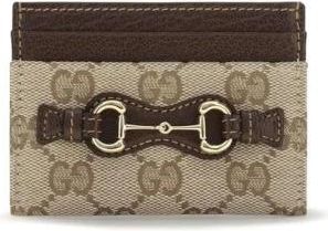 Gucci Horsebit Kartenetui - - Accessories - Damen - Braun - ONE SIZE