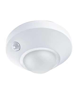 Ledvance LED Batteriebetriebene Leuchte, Leuchte für Innenanwendungen, Bewegungssensor, Tag-Nacht-Sensor, Kaltweiß, 86,0 mm x 47,0 mm, NIGHTLUX Ceiling, Weiß
