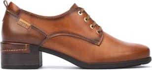 Pikolinos Chaussures &agrave; Talon en Cuir Malaga pour Femme Color Brandy