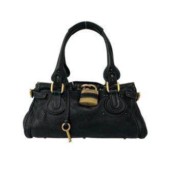 Chlo&eacute; Sac &agrave; main Boston Pre-owned - Femme - Pre-owned - Noir - Taille: ONE Size