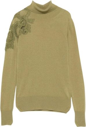 Ermanno Scervino Femme, Pulls, Vert, Taille: 40 FR Jersey