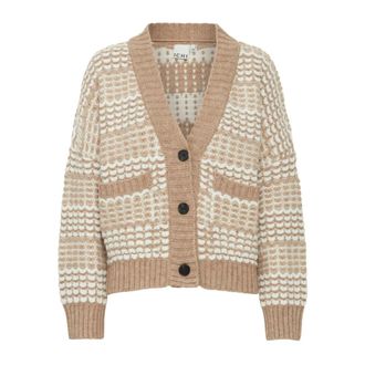 Ichi Cardigans - - Knitwear - Damen - Mehrfarbig - L