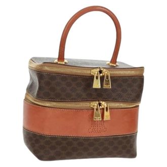 Celine Sac &agrave; main vintage Pre-owned - Femme - Pre-owned - Brun - Taille: ONE Size