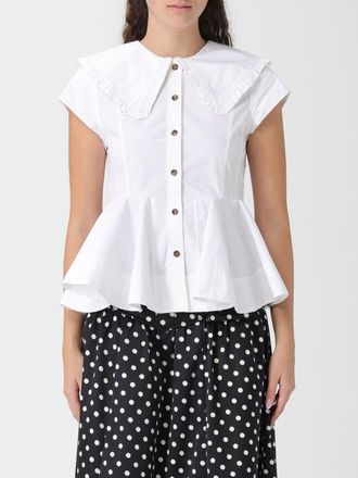 Ganni Chemise GANNI Femme couleur Blanc