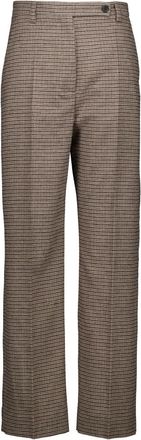 Zenggi Zenggi - Pantalon Kim en Flanelle - Femme - Pantalons - Brun - Taille: 42 FR