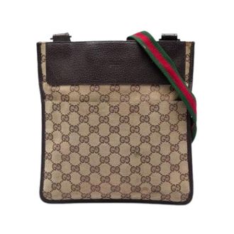 Gucci Sac bandouli&egrave;re Pre-owned - Femme - Pre-owned - Beige - Taille: ONE Size