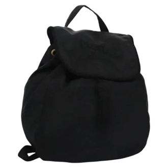 Prada Pre-owned Nylon sacs-dos - Femme - Pre-owned - Noir - Taille: ONE Size