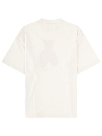 Palm Angels Bear-Motif Cotton T-Shirt - White