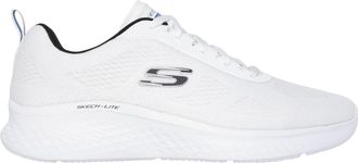 Skechers Herren Skech-LITE PRO Schuhe, weiß/schwarz, 44 EU