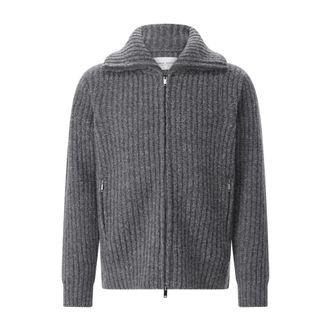Roberto Collina Strickjacke mit Zopfmuster - - Knitwear - Herren - Grau - 2XL
