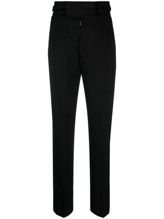 Maison Margiela Tapered-Hose mit Ziernähten - Schwarz