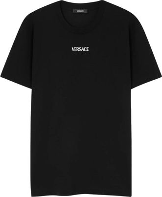Versace Homme, Tops, Noir, Taille: XL T-shirt 1B000