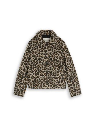 Tom Tailor Sommerjacke Jacken Wolljacke mit Leo-Muster