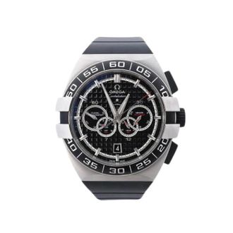 Omega Pre-owned Constellation Double Eagle Automatic Chronograph - Homme - Pre-owned - Noir - Taille: ONE Size