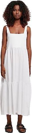 Urban Classics Femme Dété 7/8 pour Femme Robe, Blanc., S EU