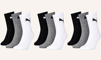 Puma Sportsocken Short Crew 9-Pack blau