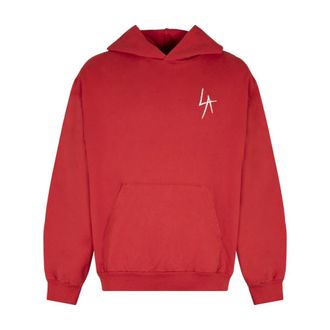 Local Authority Kapuzenpullover mit Stickerei - - Sweatshirts & Hoodies - Herren - Rot - M