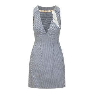 Elisabetta Franchi Damen, Kleider, Grau, MGr&ouml;&szlig;e