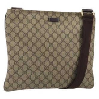 Gucci Sac bandouli&egrave;re doccasion en plastique - Femme - Pre-owned - Beige - Taille: ONE Size
