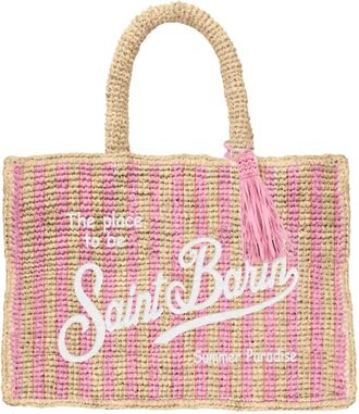 MC2 Saint Barth Femme, Sacs, Multicolore, Taille: ONE Size Colette Raffia Hand Bag