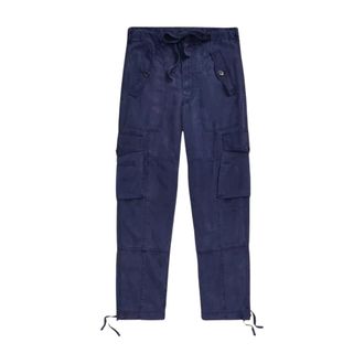 Ralph Lauren Cargo Hose - - Trousers - Damen - Blau - L