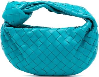 Bottega Veneta 2012-2025 Mini Nappa Intrecciato Jodie hobo bag - Blau