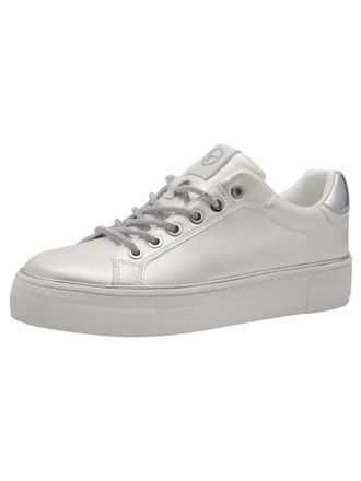 Tamaris Damen Sneaker Low, wei&szlig;, 42 EU