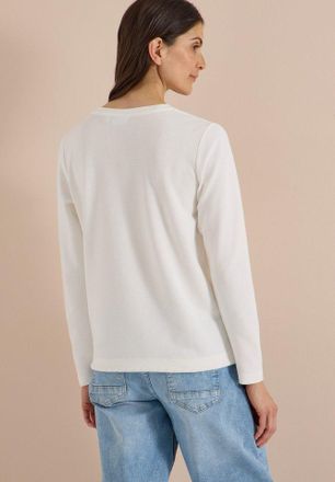Cecil Langarmshirt mit Rundhals und Tunnelzug
