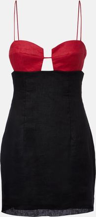 Cala de la Cruz Minikleid Soline aus Leinen