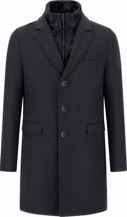 Herno Langer Mantel - Blau