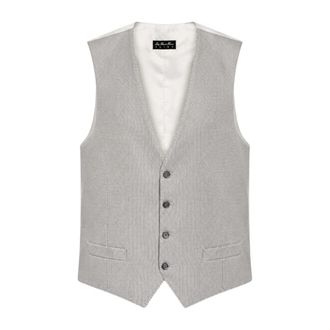 Luigi Bianchi Mantova Anzugweste - - Suits - Herren - Grau - 4XL