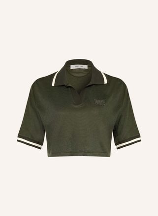 Golden Goose Jersey-Poloshirt gruen