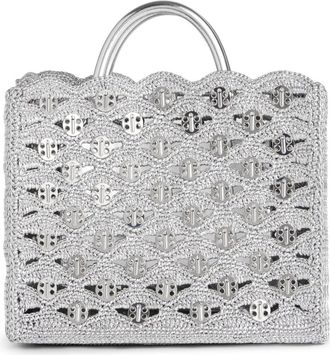 Paco Rabanne Femme, Sacs, Gris, Taille: ONE Size Sac fourre-tout 1969