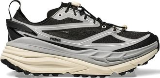 Hoka One One One Stinson One7 Stellar Grey Eggshell - Schwarz
