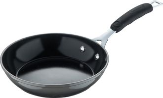 Bergner Excalibur Gray - 24 cm Pfanne - geschmiedetes Aluminium hergestellt - Innenkeramikbeschichtung - Außengrau Äußeres