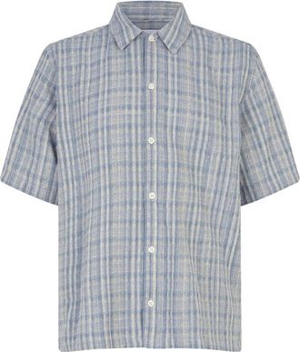 Sams&oslash;e & Sams&oslash;e Casual X Hemd in Blau - - Shirts - Herren - Grau - S
