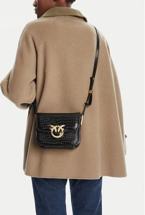 Pinko Handtasche Love Box Bag Fl Mini AI 25-26 PLTT 104297 A2OH Schwarz