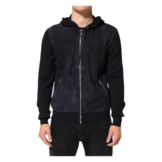 Dolce & Gabbana Herren, Sweatshirts & Hoodies, Schwarzk, LGröße